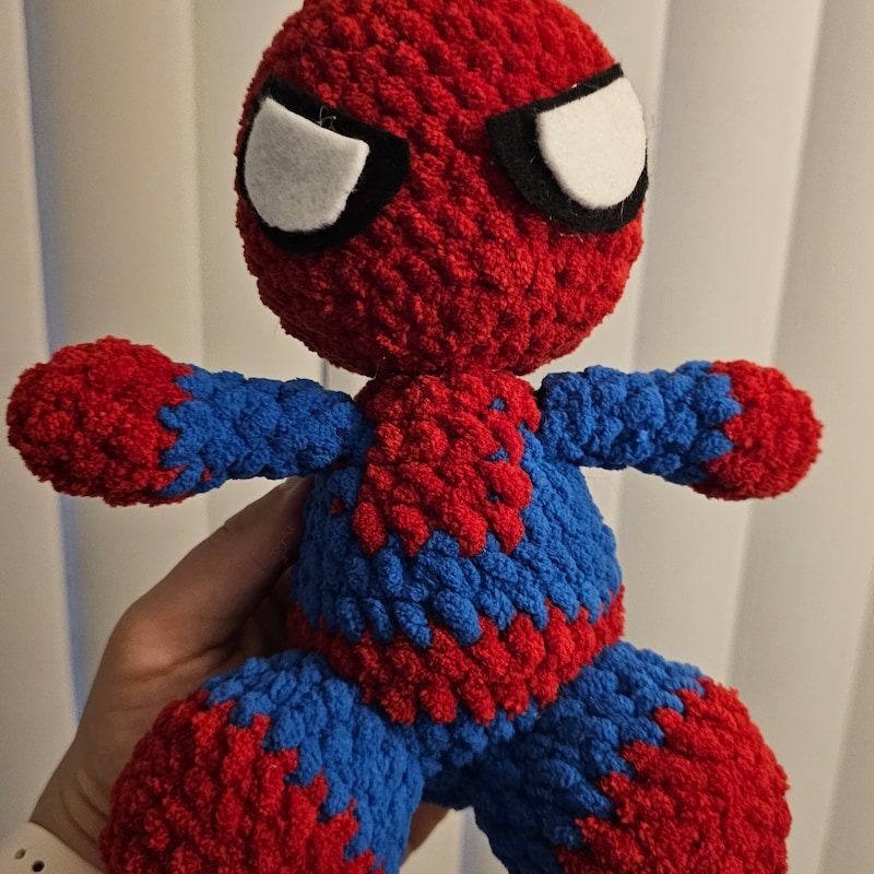 Crochet Spiderman Amigurumi - Etsy