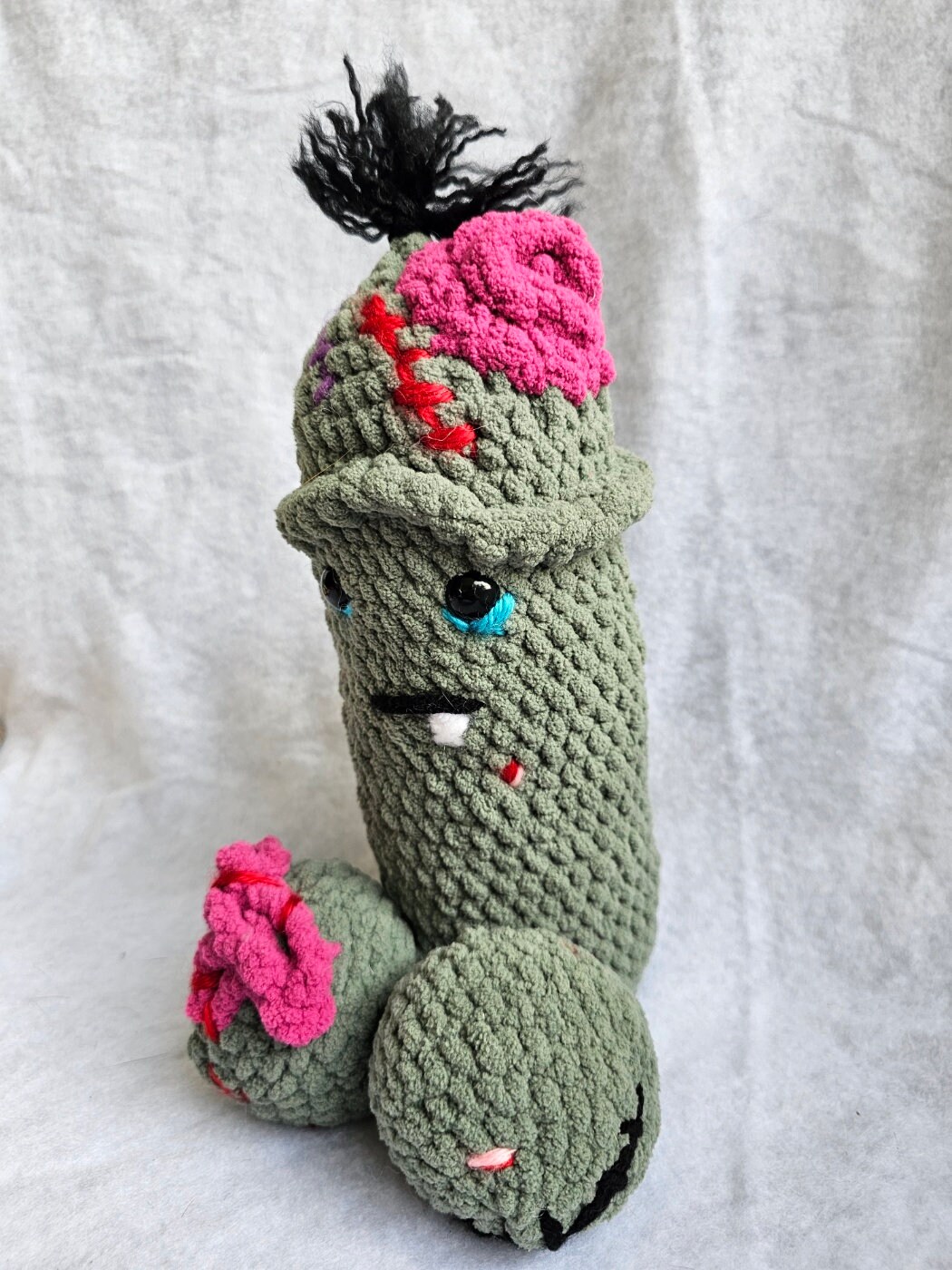 Super Scary Zombie Peepee Crocheted and Handmade - Etsy