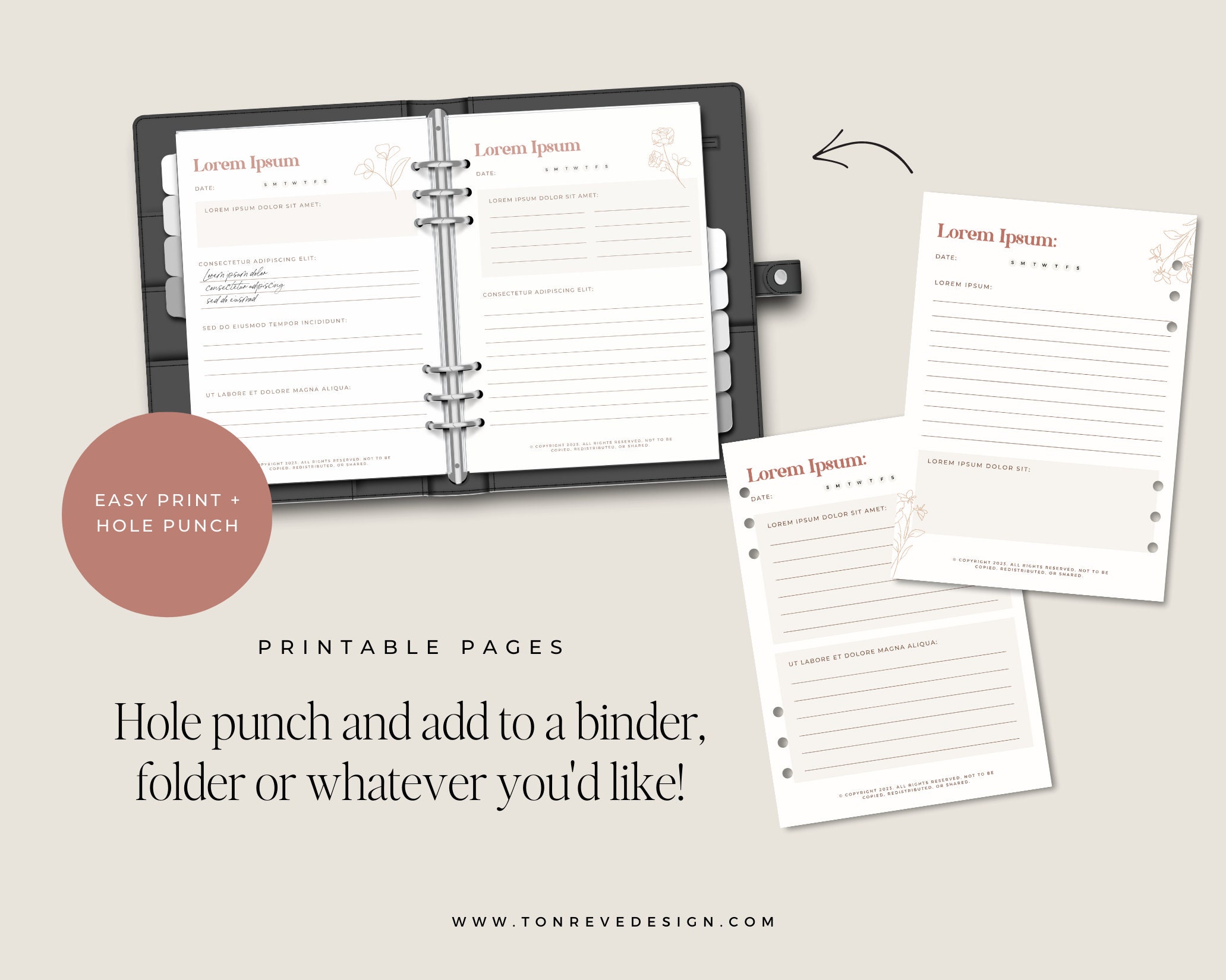 Editable Journal Template, Canva Template, Lead Magnet Email Opt-in ...