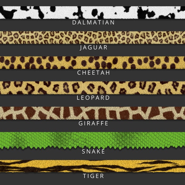 Animal Print Overlay - Etsy