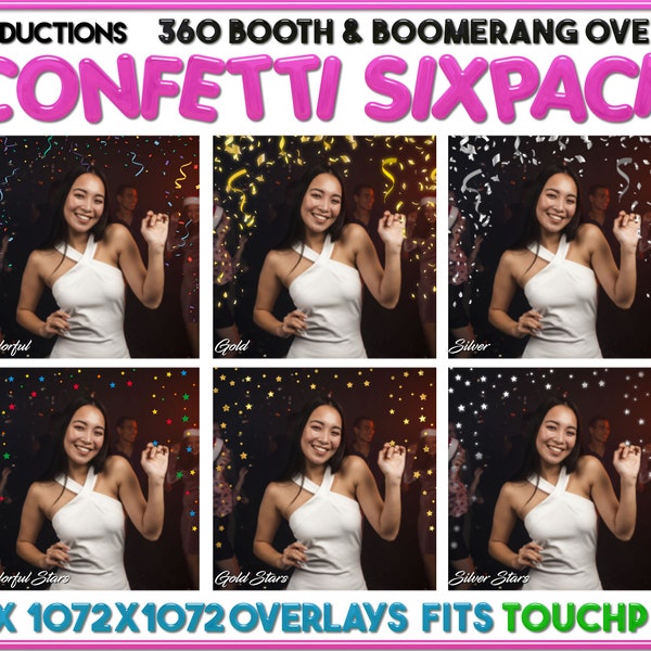 Touch Pix Party Overlay - Etsy