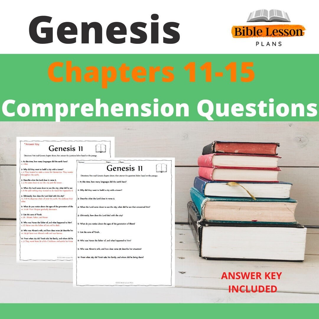 Genesis Bible Study, the Book of Genesis, Teen Bible Study, Bible ...
