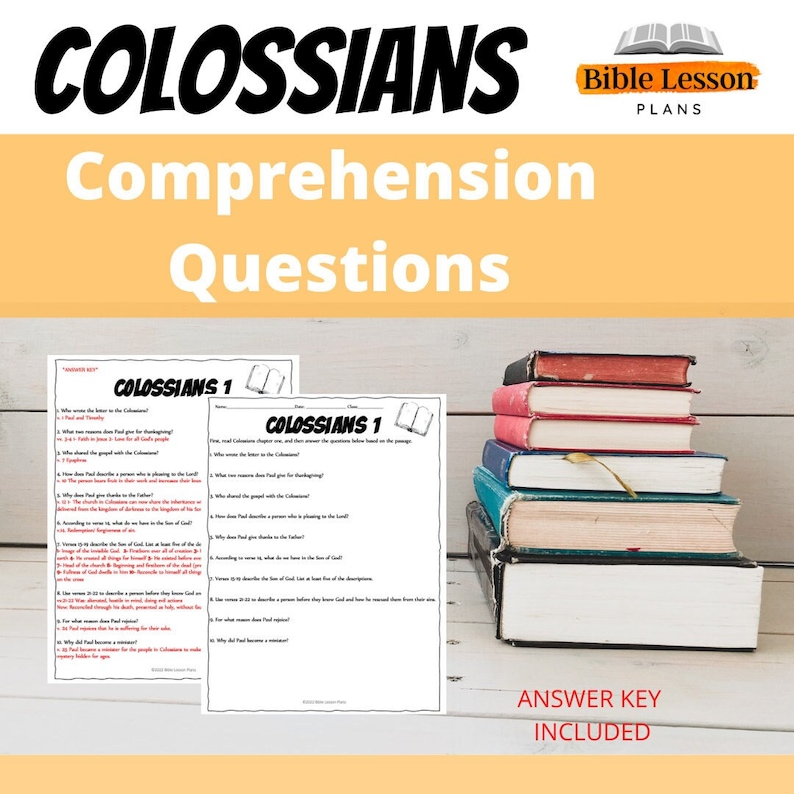 Colossians, Bible Study, Bible Questions, Small Group Bible, New ...