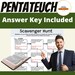 Pentateuch Scavenger Hunt: Old Testament Bible Lesson Activity - Etsy