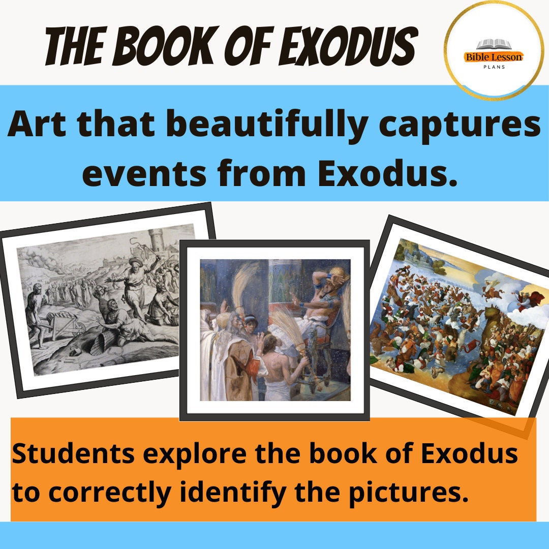 Book of Exodus, Bible Activity, Bible Resource, Bible Study, Church ...