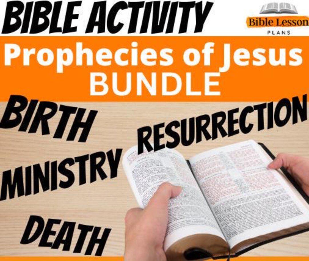 Good Friday Printable, Easter Bible Study, Prophecies of Jesus Study ...