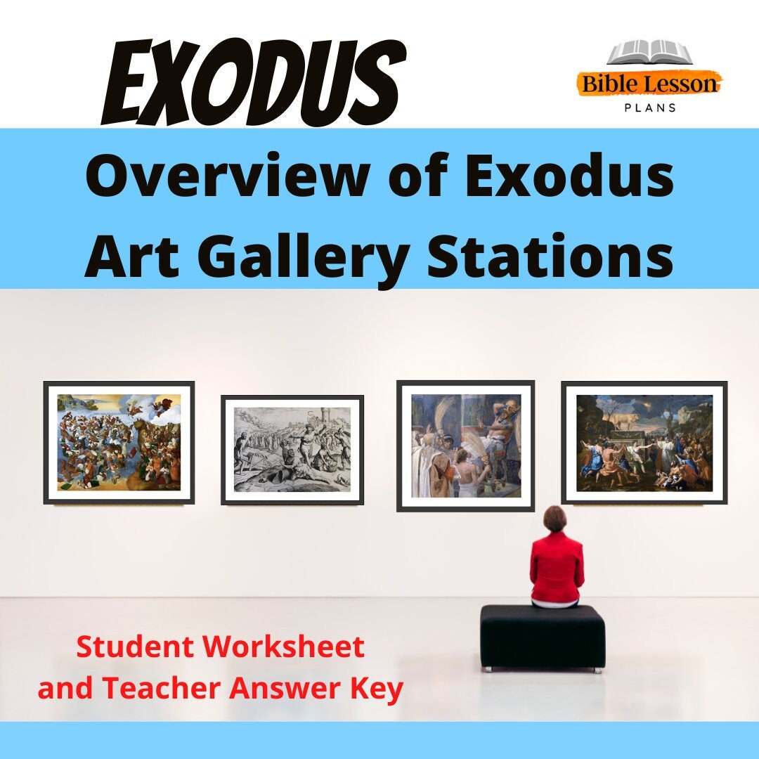 Book of Exodus, Bible Activity, Bible Resource, Bible Study, Church ...