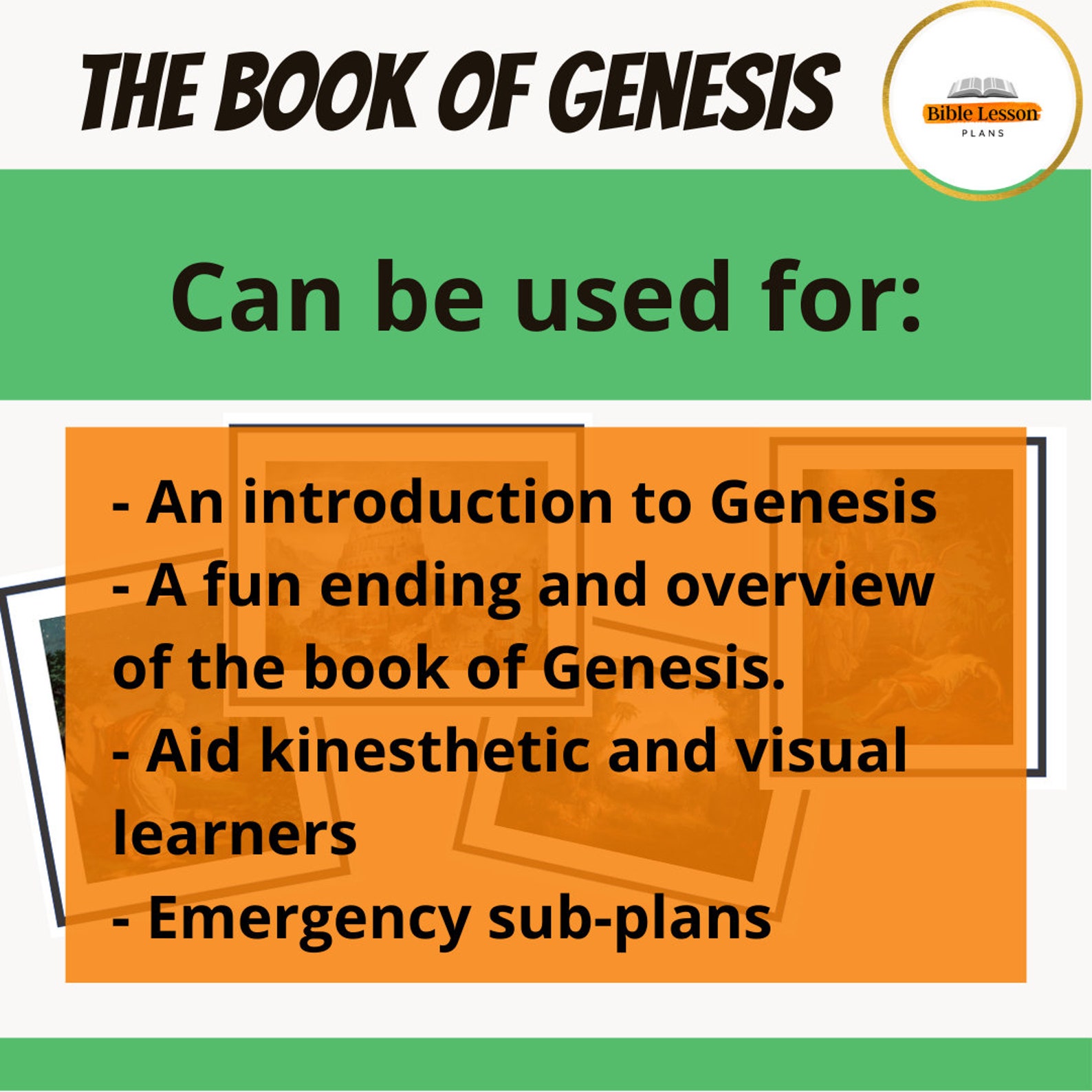 Book of Genesis Activity, Genesis Study, Bible Genesis Study, Christian ...