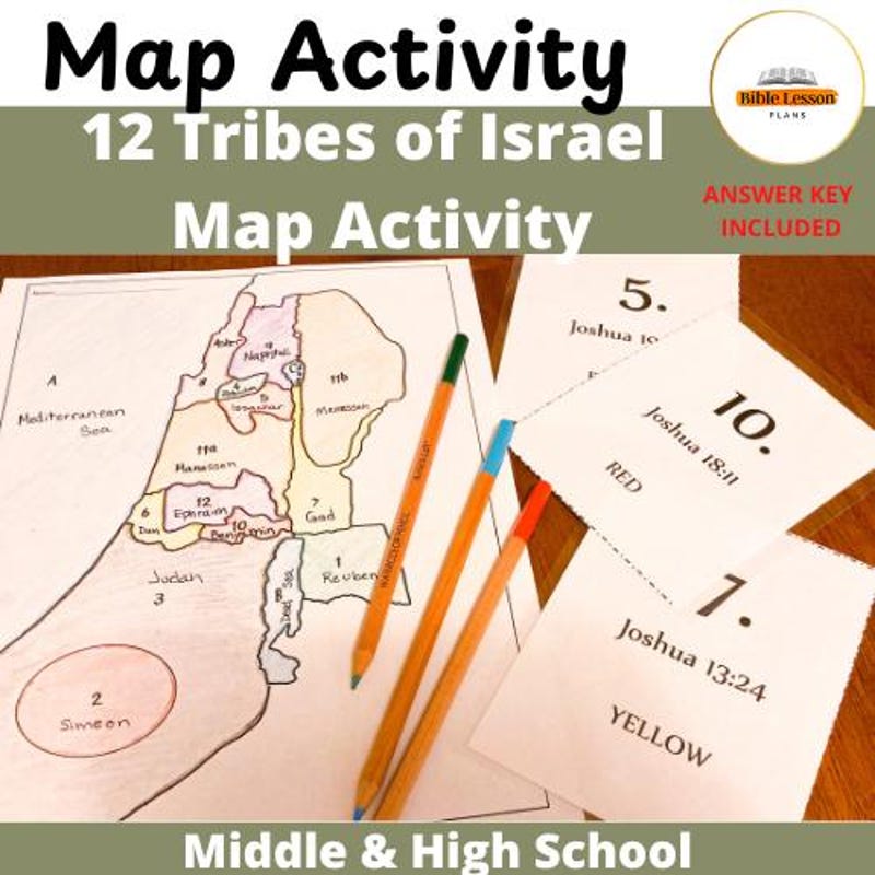 12 Tribes of Israel - Etsy