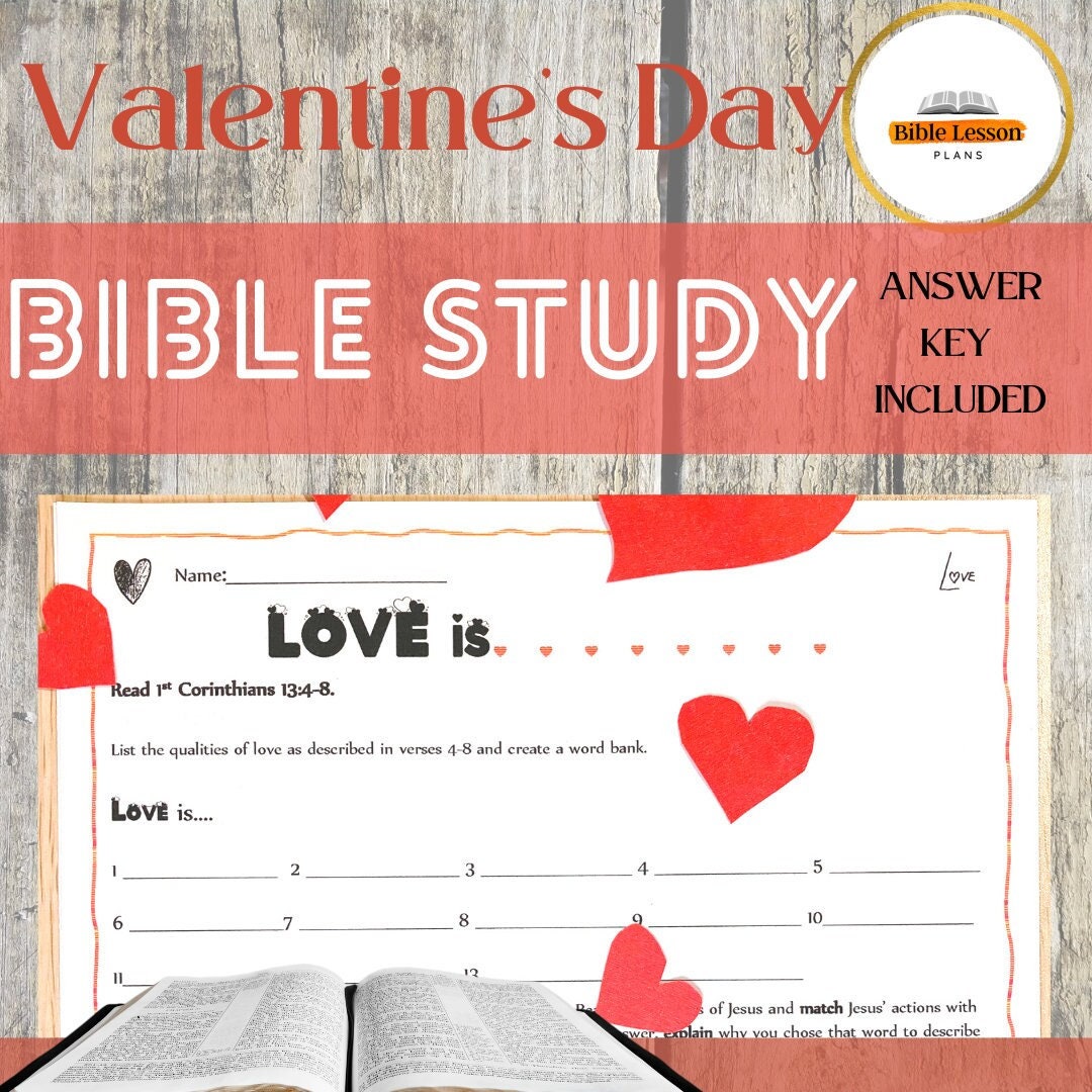 Valentine's Day Bible Study, What is Love Bible Study, Verses About ...