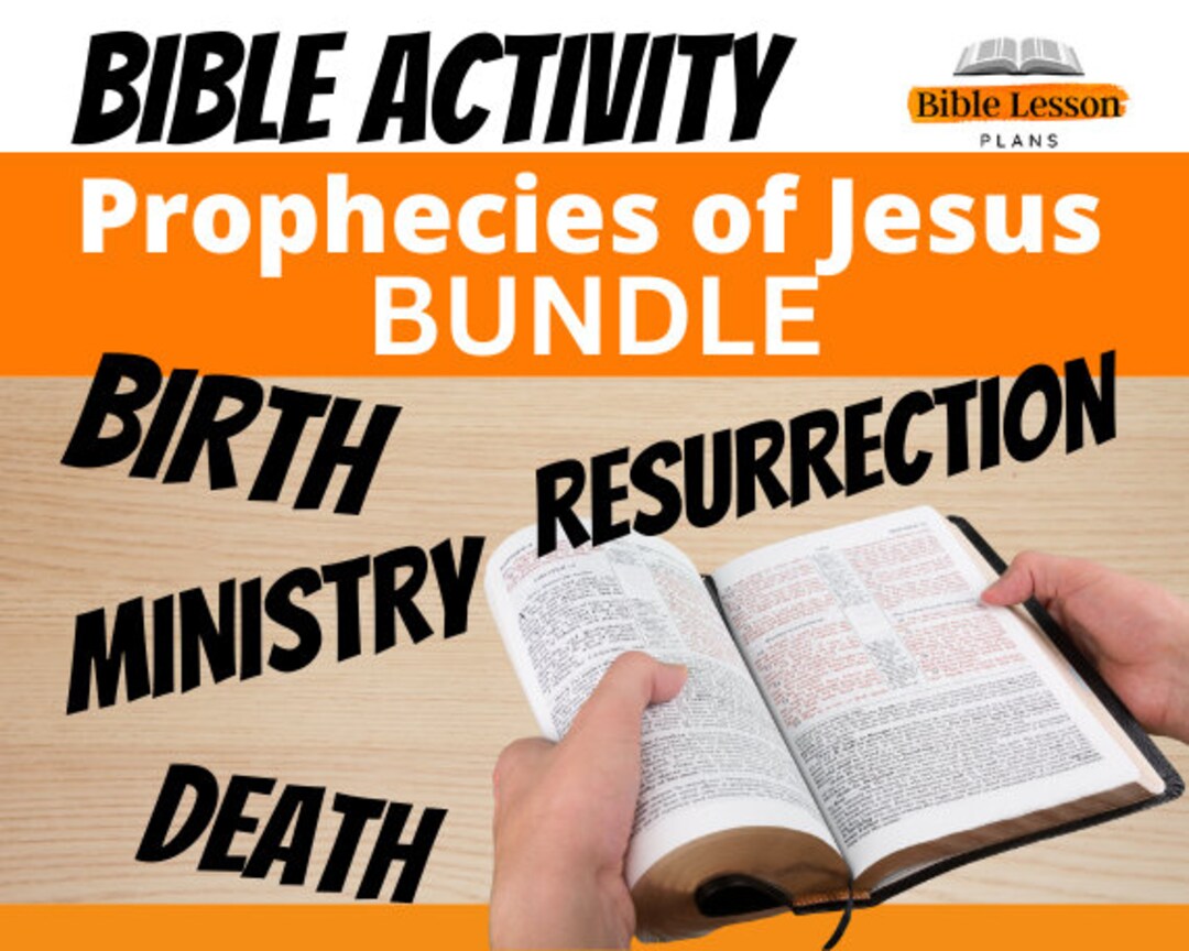 Good Friday Printable, Easter Bible Study, Prophecies of Jesus Study ...