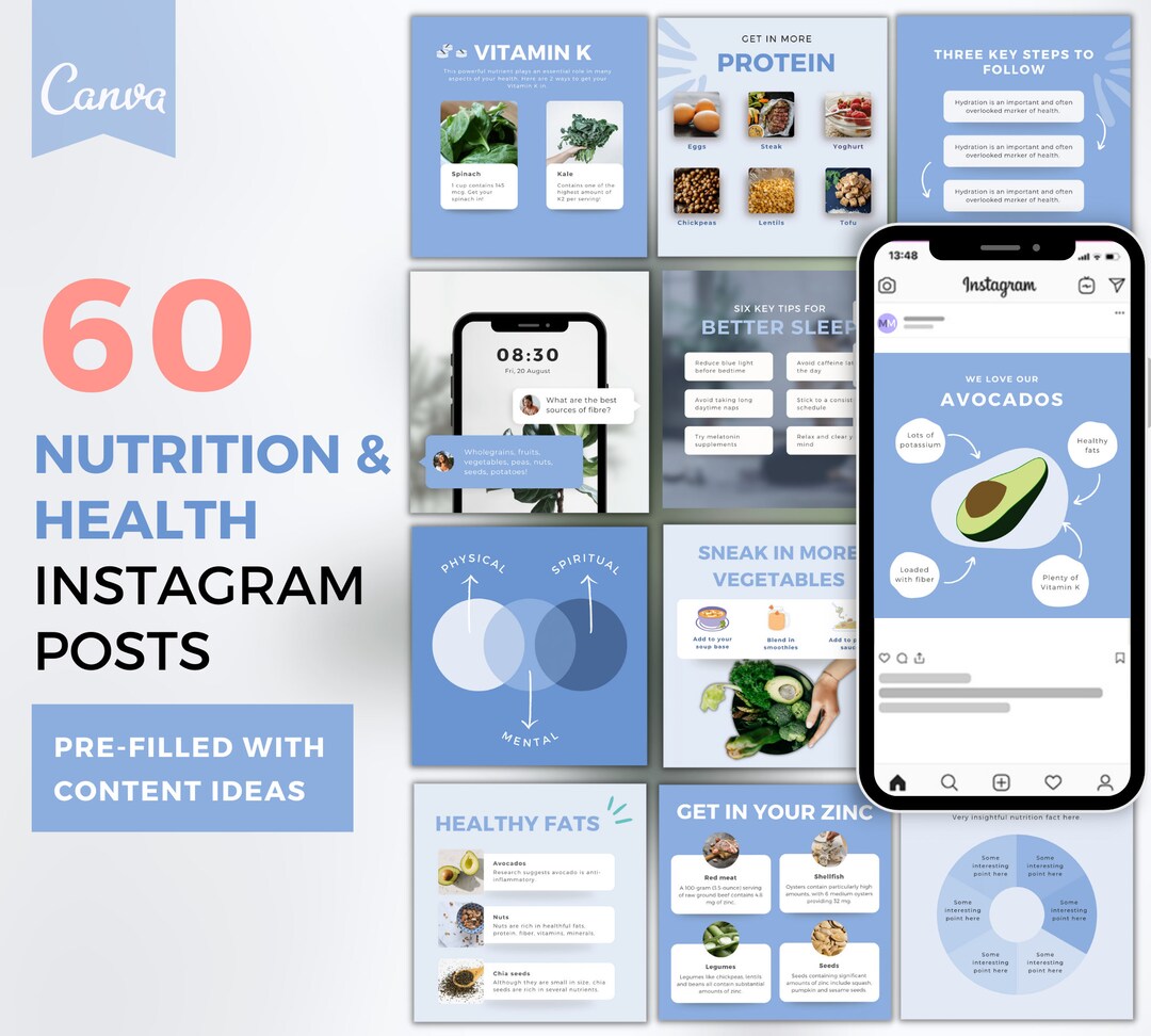 Nutrition Instagram Posts | Nutrition Coach Instagram Engagement ...