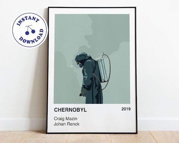 CHERNOBYL 2019 Poster HBO Series Poster Minimalist | Etsy