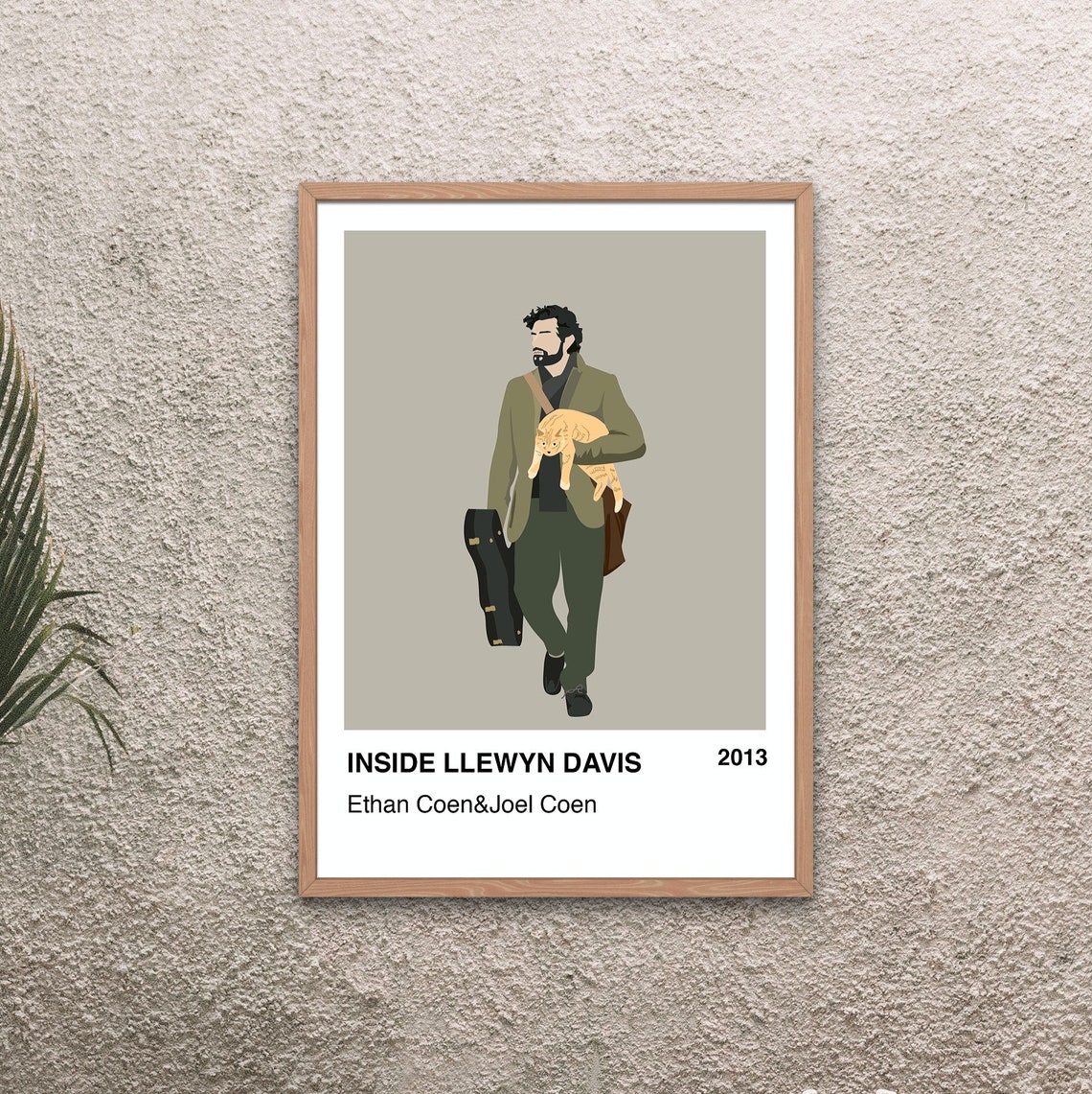 Inside Llewyn Davis | Art Poster, Minimal Movie Poster, Movie Mania ...