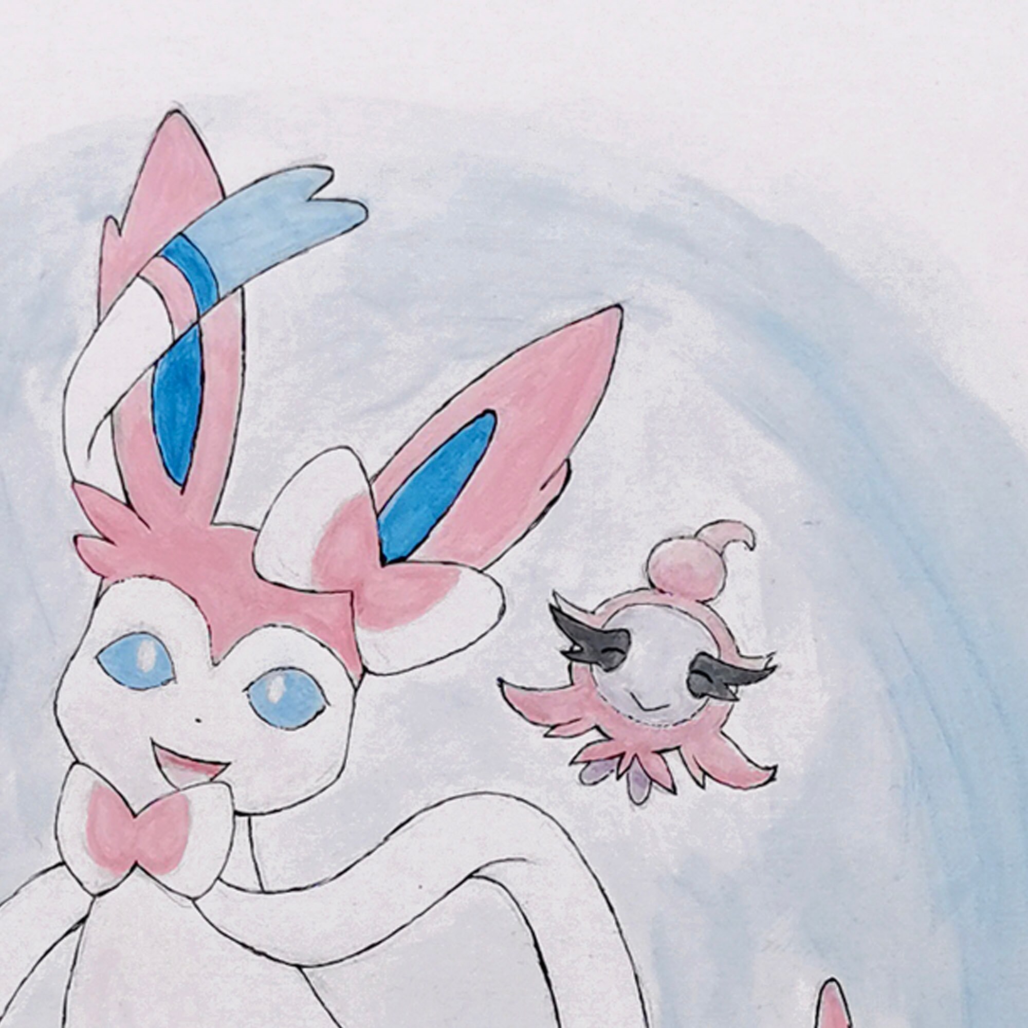 Sylveon, Spritzee, Affection Pokemon, Pokemon, Pokemon Print, Pocket ...