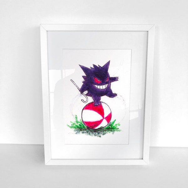 Gengar Evolution Art - Etsy