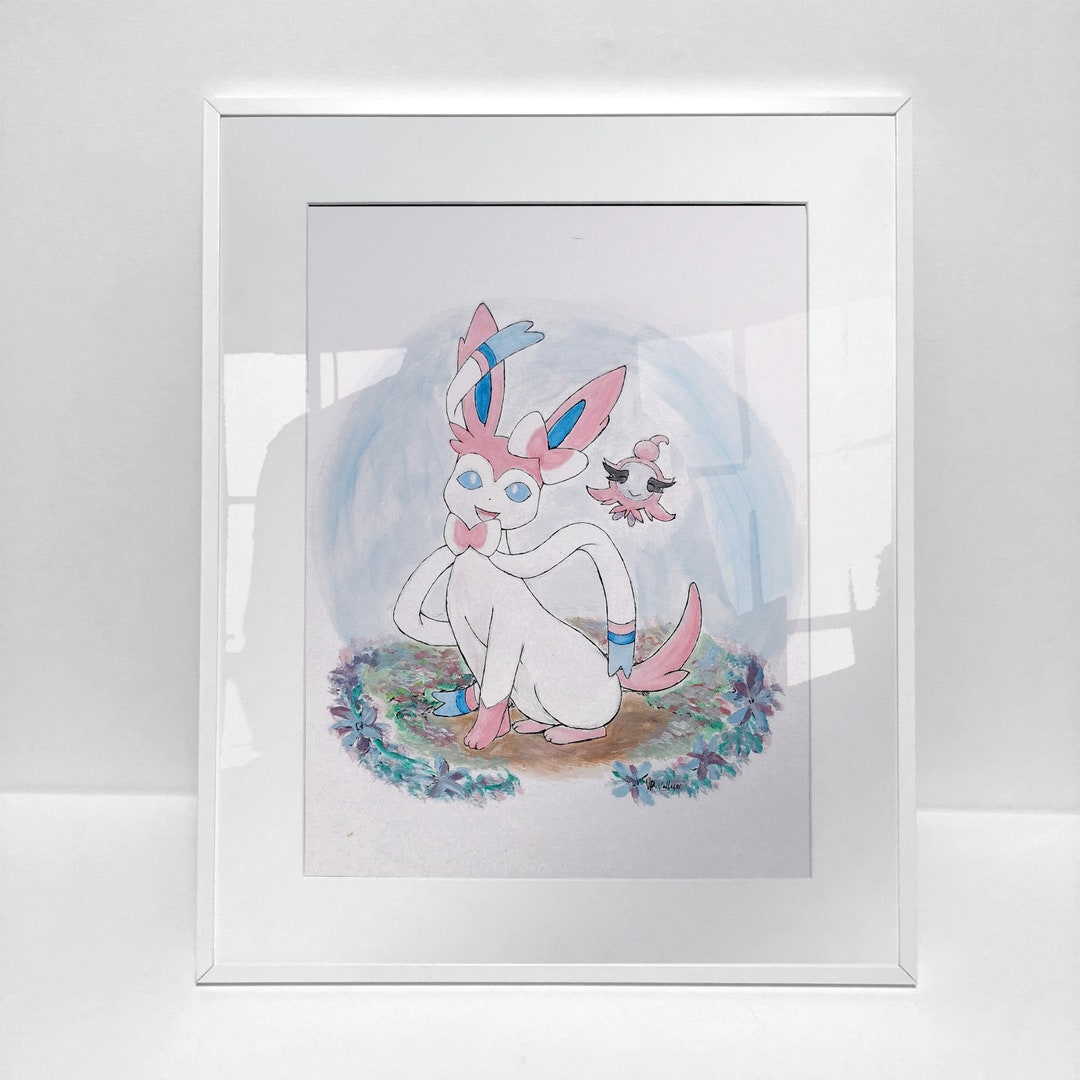 Sylveon, Spritzee, Affection Pokemon, Pokemon, Pokemon Print, Pocket ...