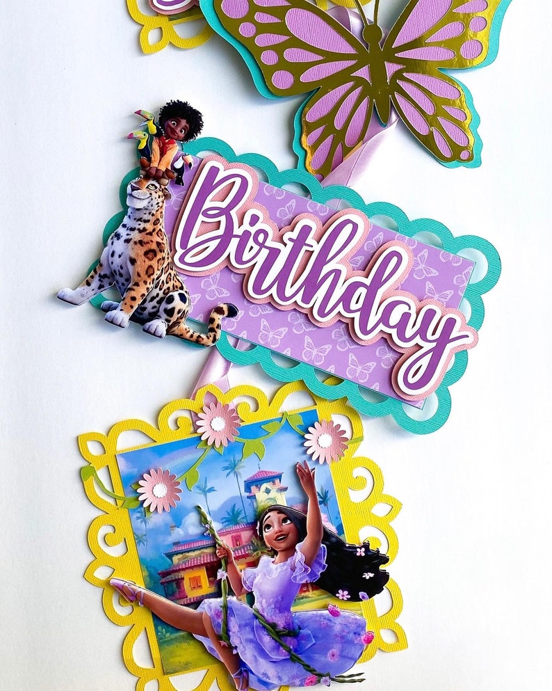 Encanto High Chair Banner|encanto First Birthday|encanto Birthday ...