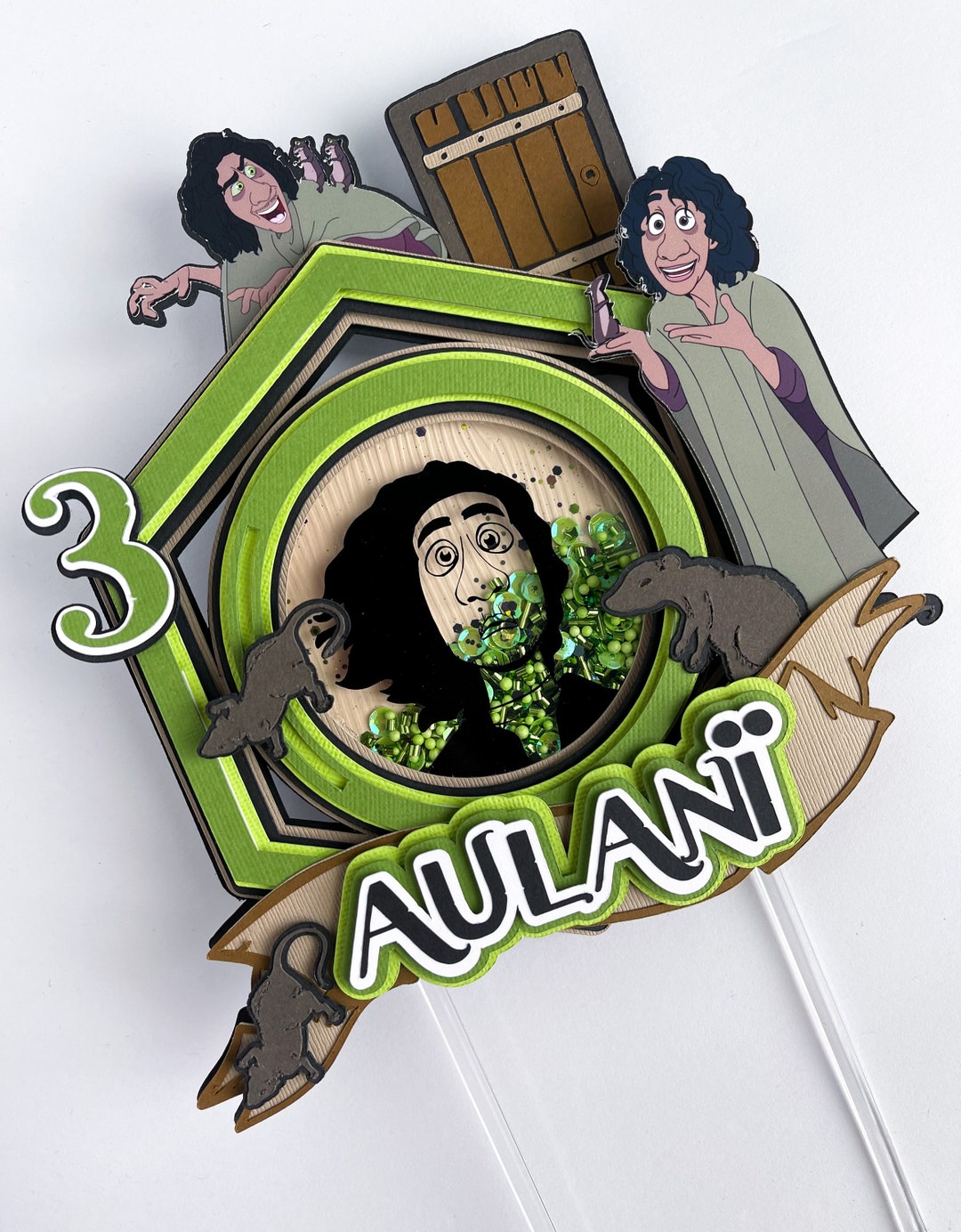 Bruno Madrigal Cake Topper With Lights|bruno Party Decorations|bruno ...