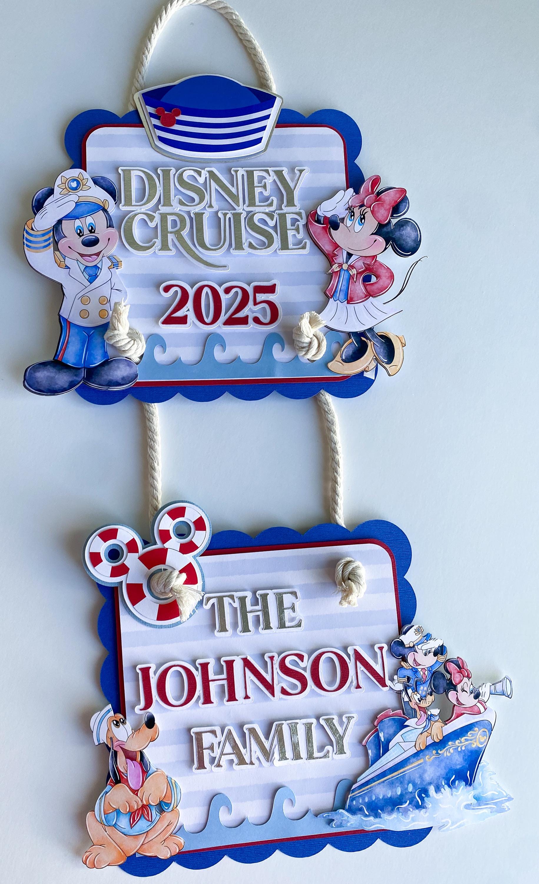 Disney Cruise Sign|personalized Disney Cruise Vacation Sign| Disney ...