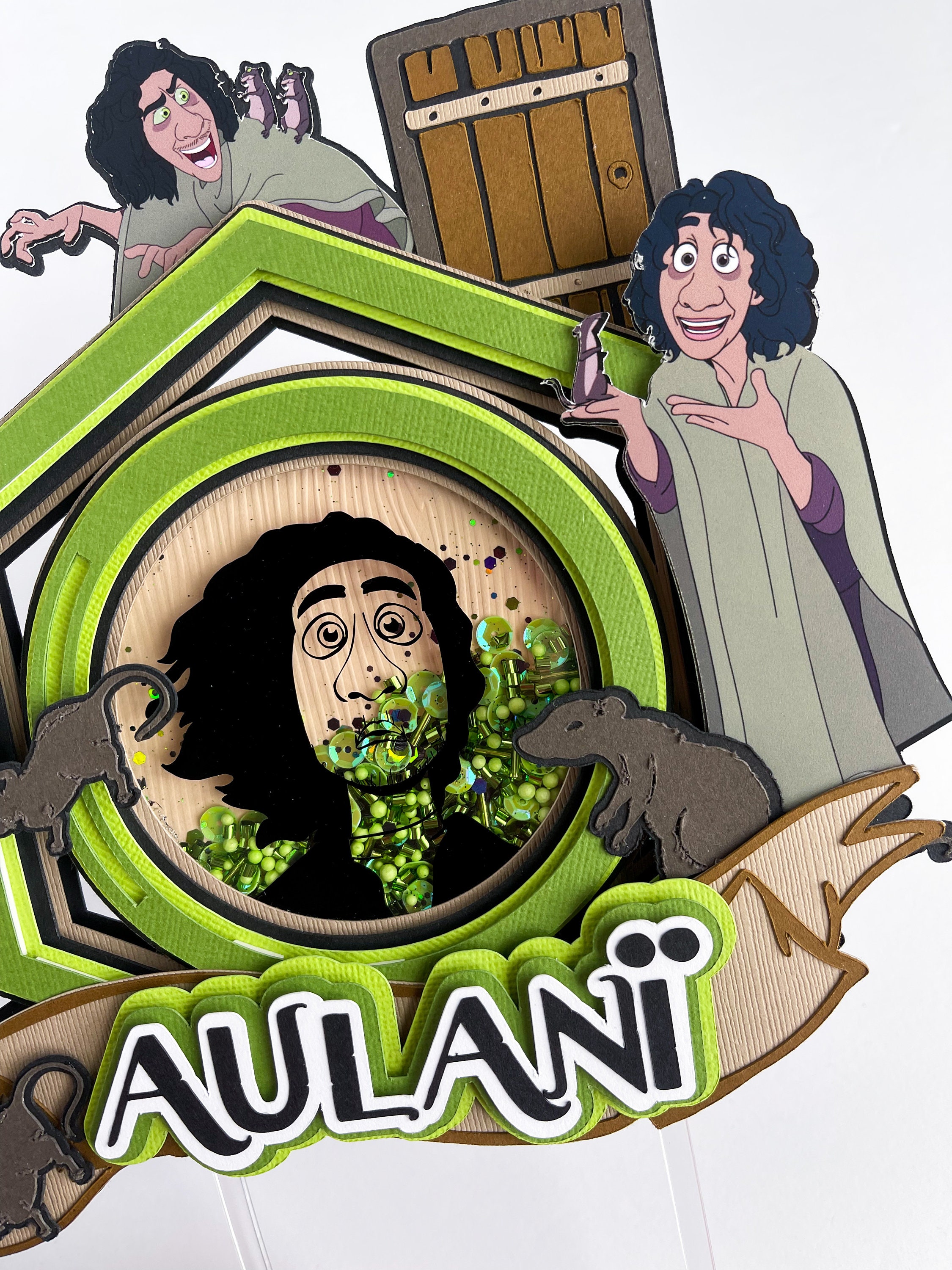 Bruno Madrigal Cake Topper With Lightsbruno Party - Etsy