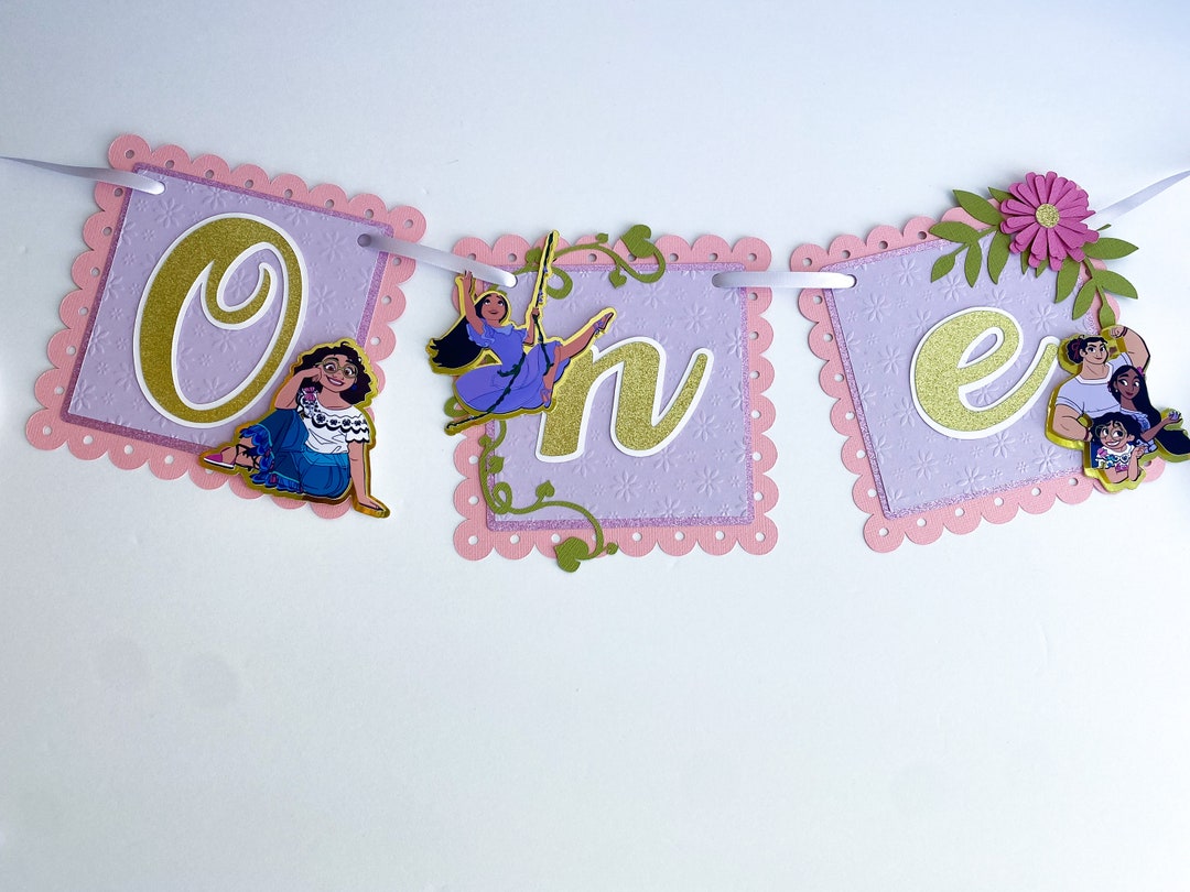 Encanto High Chair Banner|encanto First Birthday|encanto Birthday ...