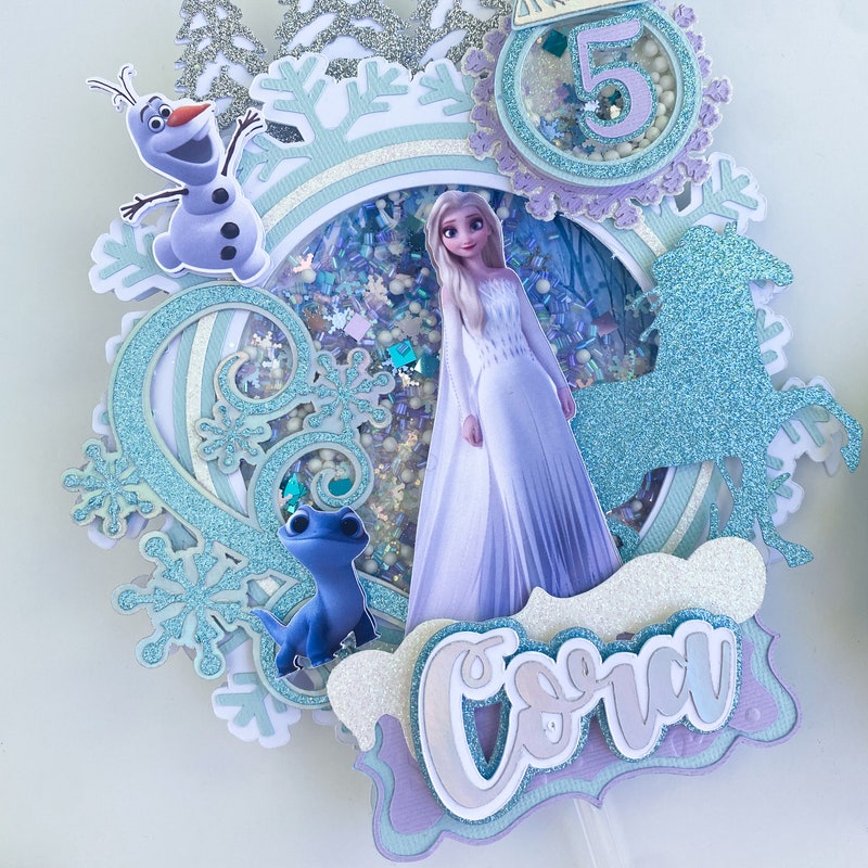 Elsa Cake Topper - Etsy