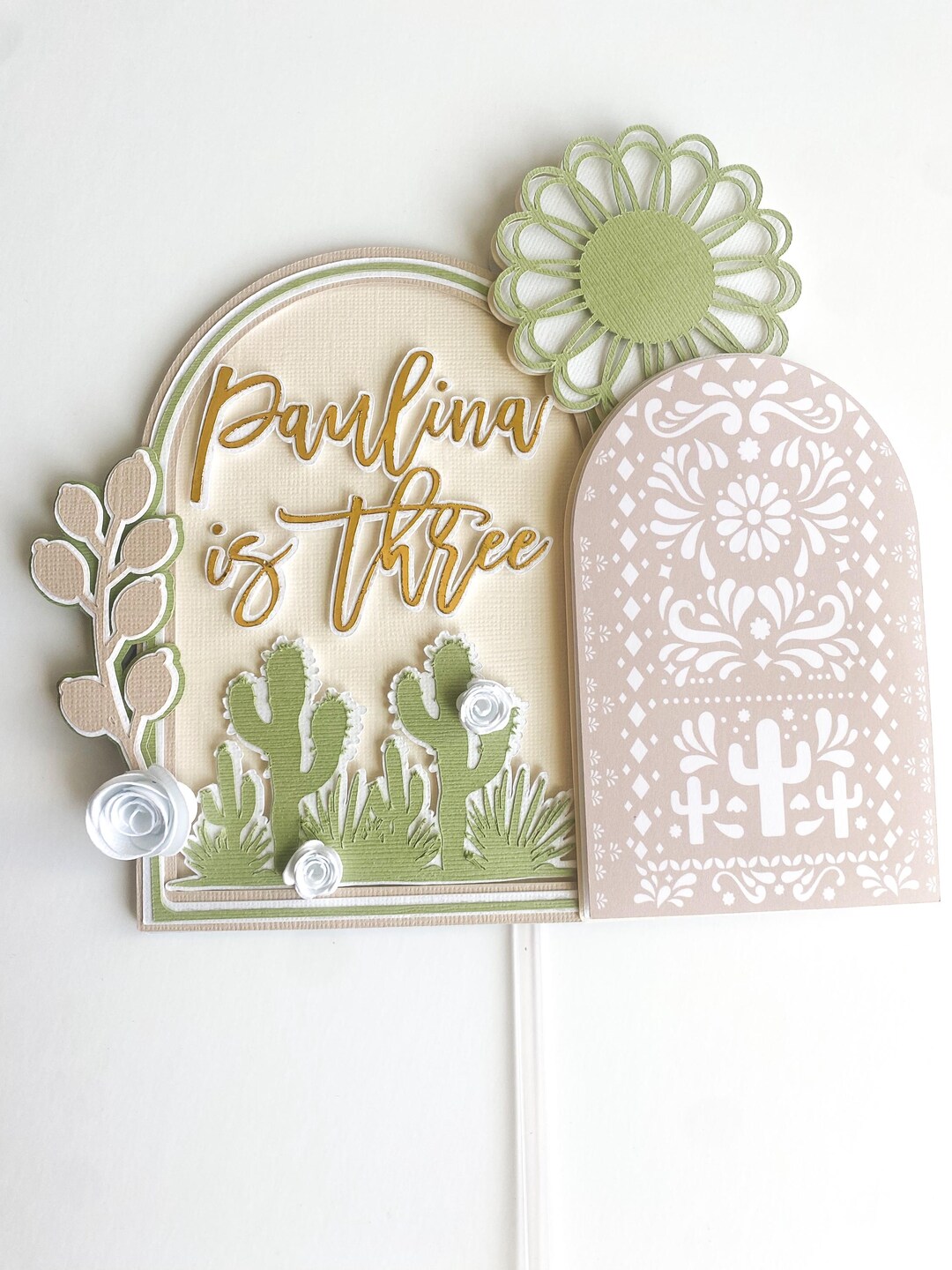Talavera Cake Topper|cielito Lindo Cake Topper - Etsy