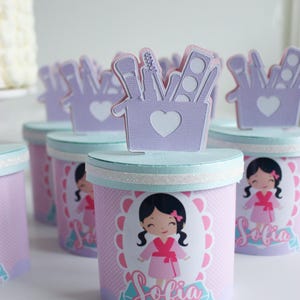 Spa Birthday Cake Topper|girls Spa Party Cake Topper|pamper Party Cake ...