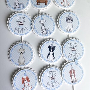 Puppy Theme Party Decor|puppy 1st Birthday|lets Pawty Theme|puppy Cake ...