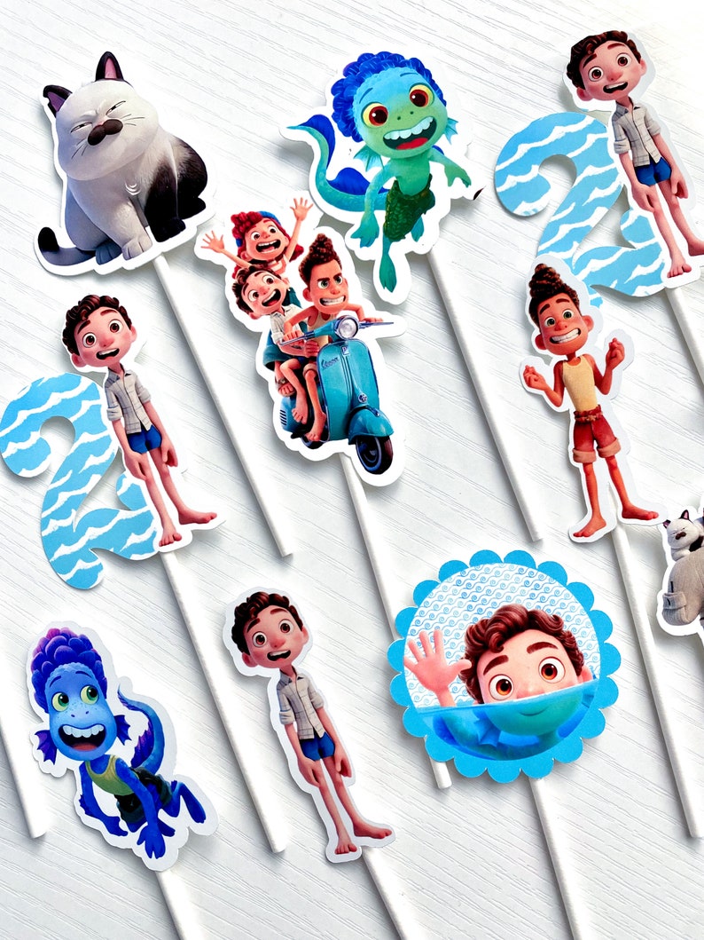 Luca Topper Custom Luca Centerpiece Disney Lucaluca Custom - Etsy