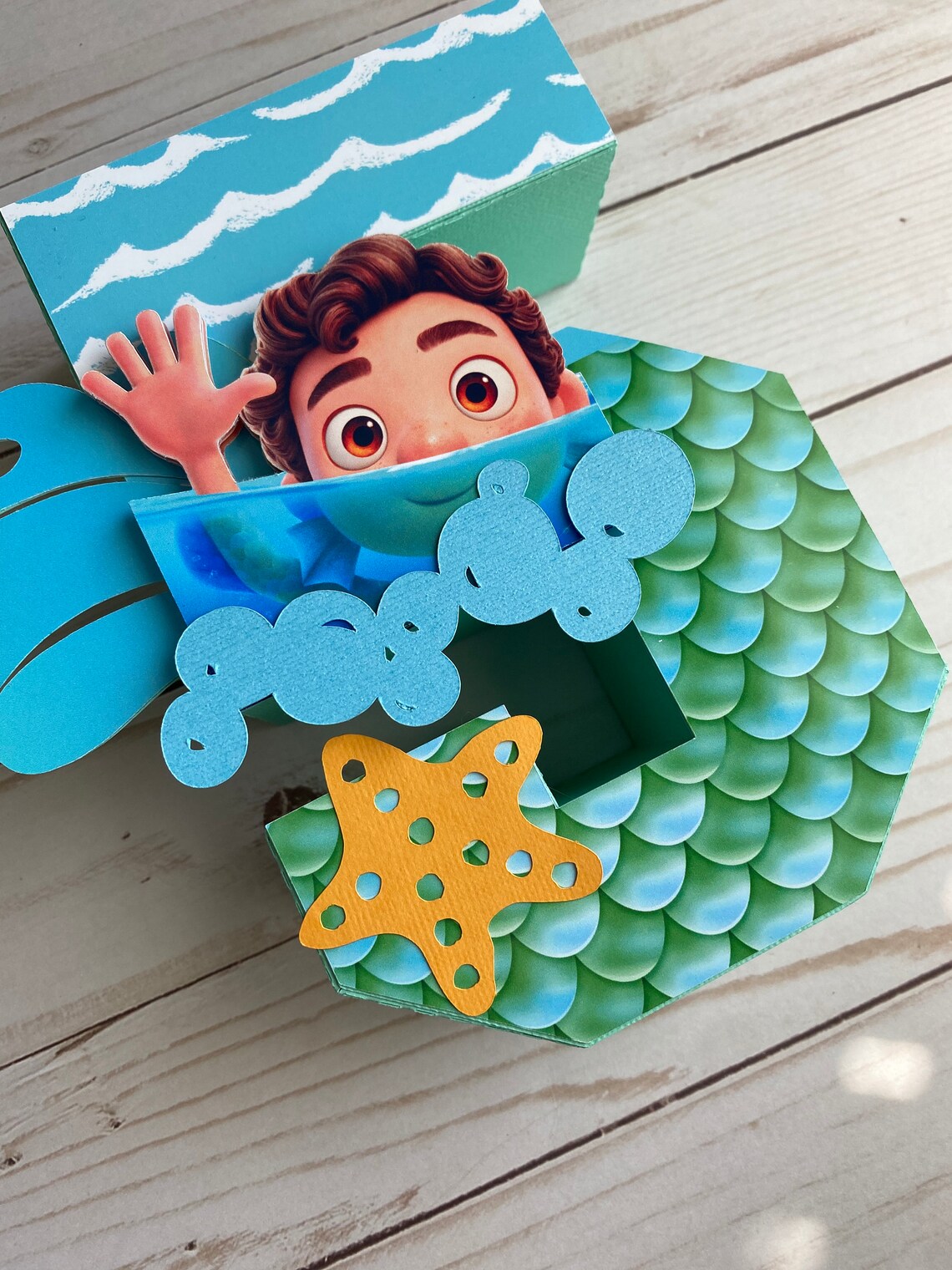 Luca Party Package|luca Birthday Decor|luca Cake Topper|luca 3d Letter ...