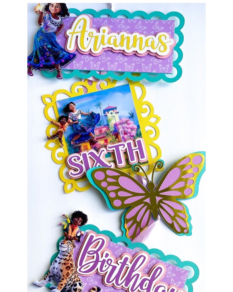 Encanto High Chair Bannerencanto First Birthdayencanto | Etsy