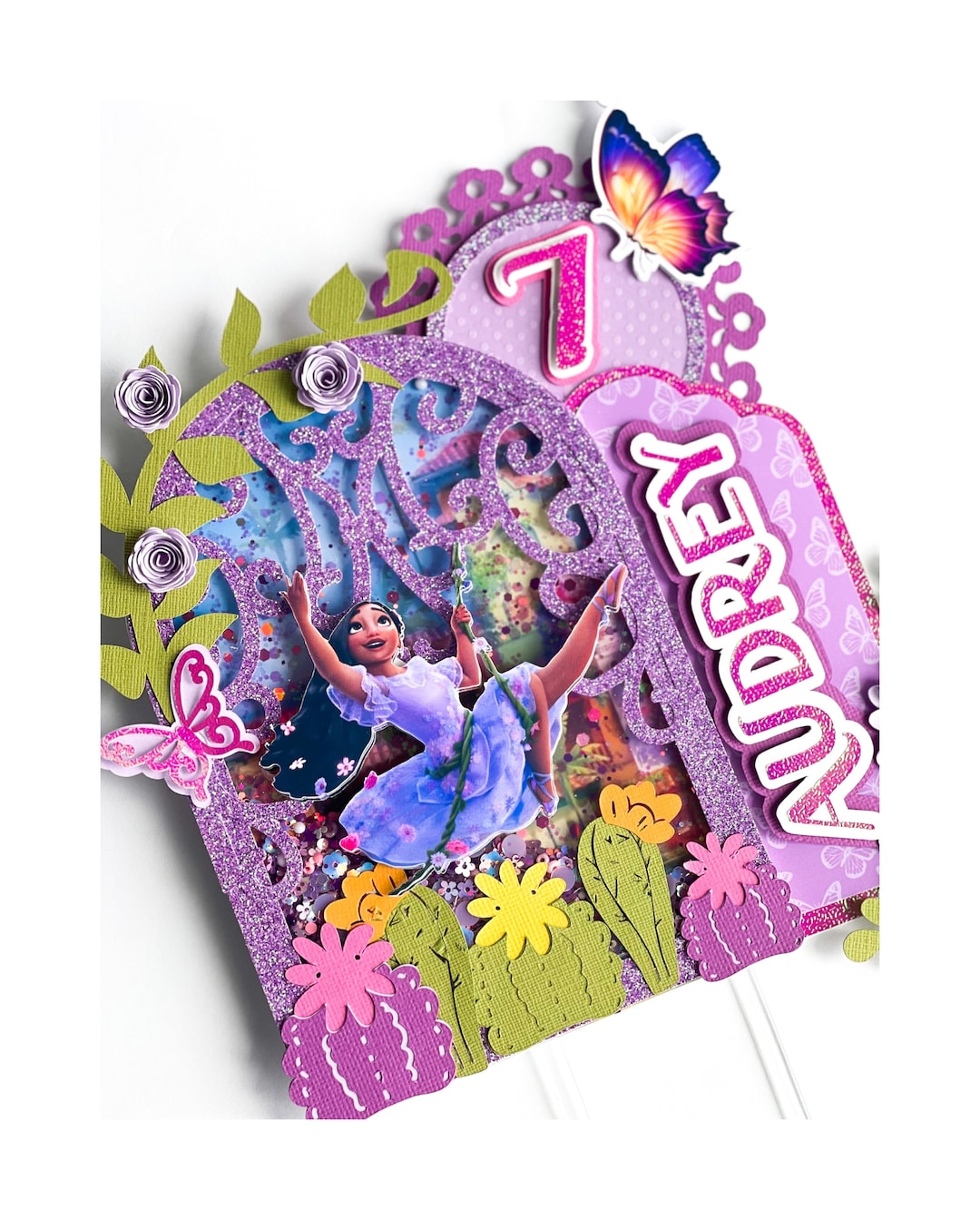 Isabella Cake Topper With Lights |encanto Cake Topper|isabella Madrigal ...