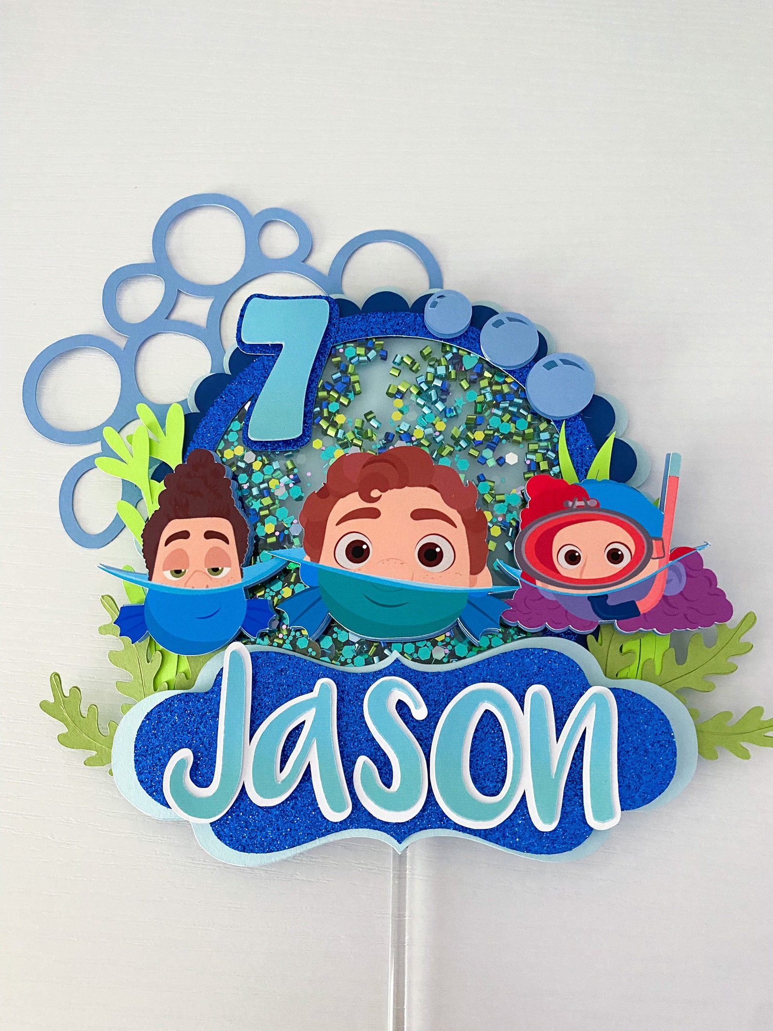 Luca Cupcake Toppers|luca Birthday Decorations|luca Party|disney Luca ...
