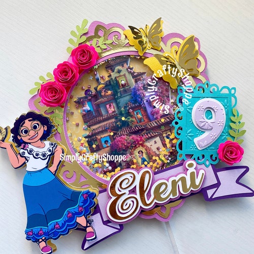Encanto Cake Topper Encanto Party Decorations Cake Topper Etsy