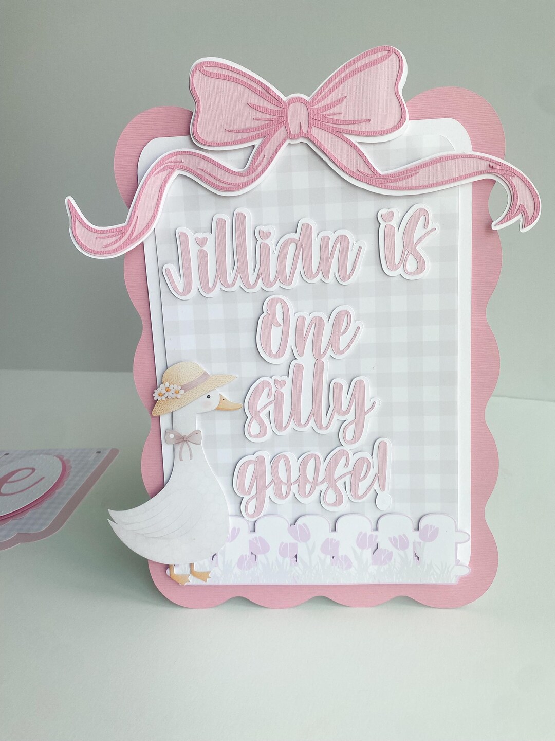 One Silly Goose Birthday| One Silly Goose Table Sign|goose Party ...