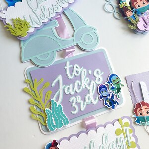 Luca Topper| Custom Luca Centerpiece| Disney Luca|luca Custom Party ...