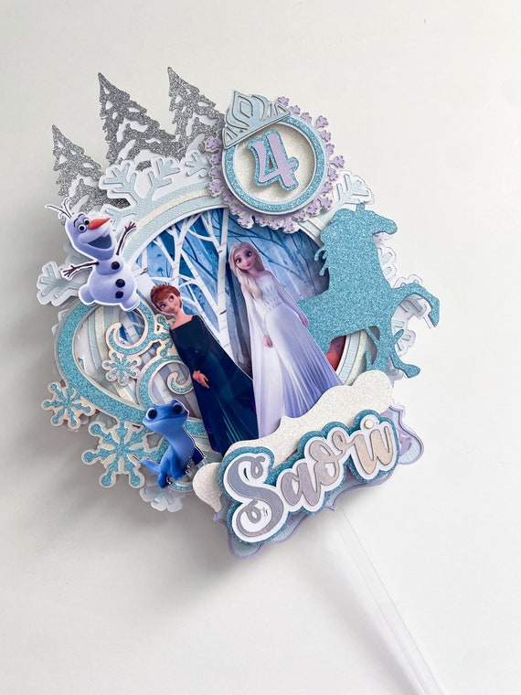 Frozen 2 Cake Topper frozen 2 Party Decorations frozen 2 Birthday elsa Cake Topper olaf Cake Topper bruni Cake Topper Etsy UK