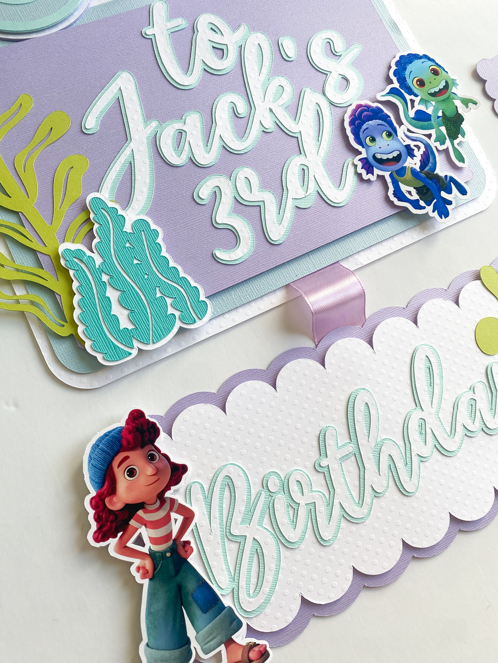 Luca Door Sign|purple Luca Party Decor|luca Theme Decorations - Etsy