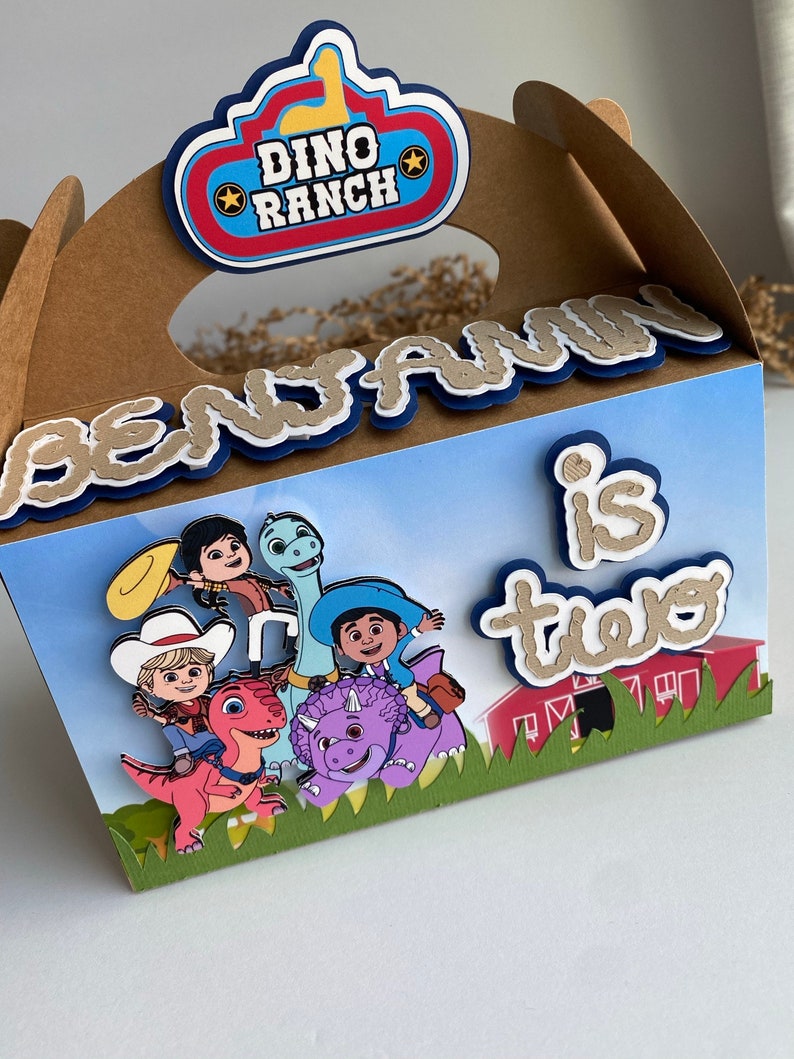 Dino Ranch Birthday Door Signdino Ranch Theme Decorations - Etsy