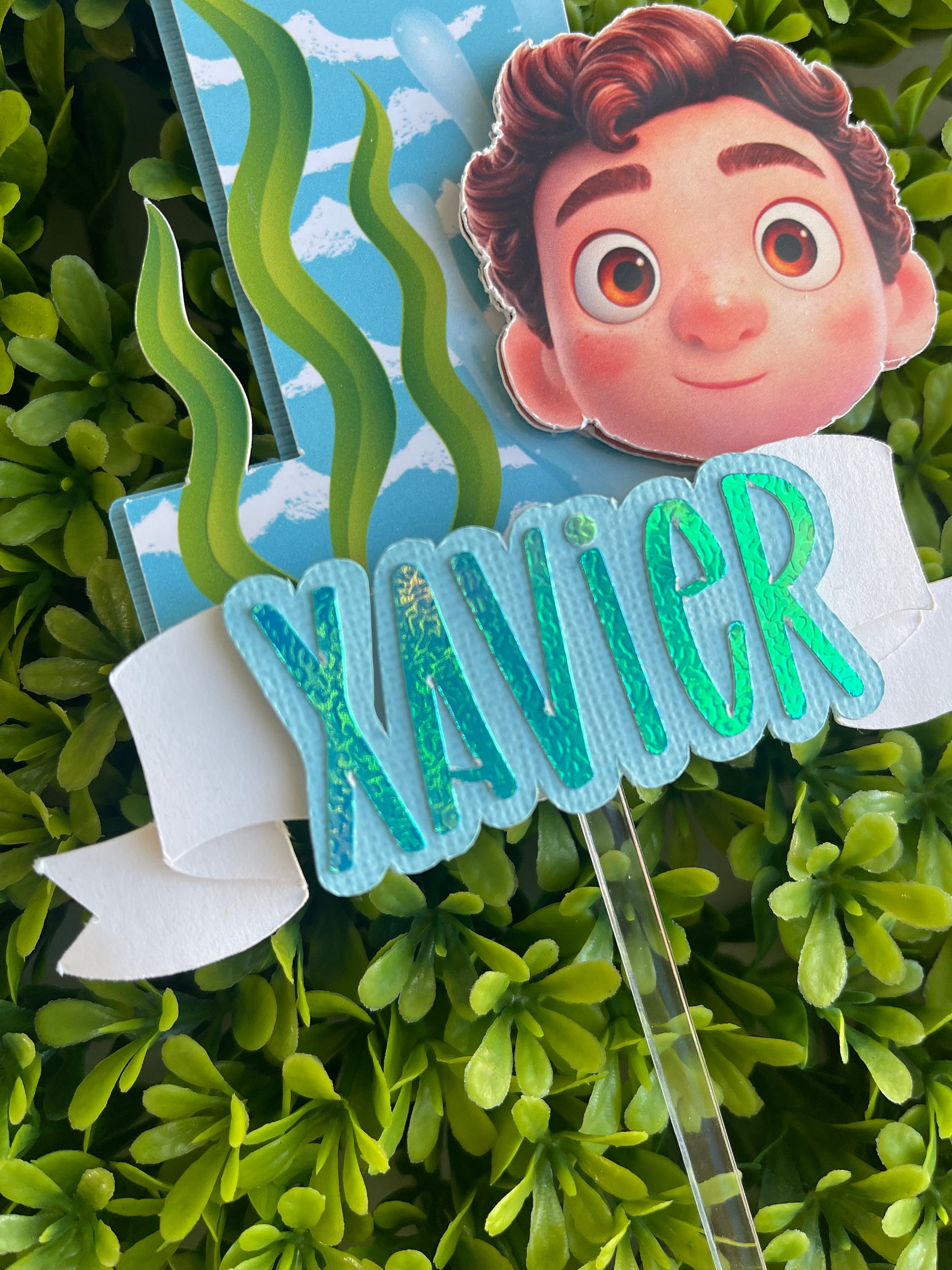 Luca Cake Topperluca Smash Cake Topperluca First Birthday - Etsy