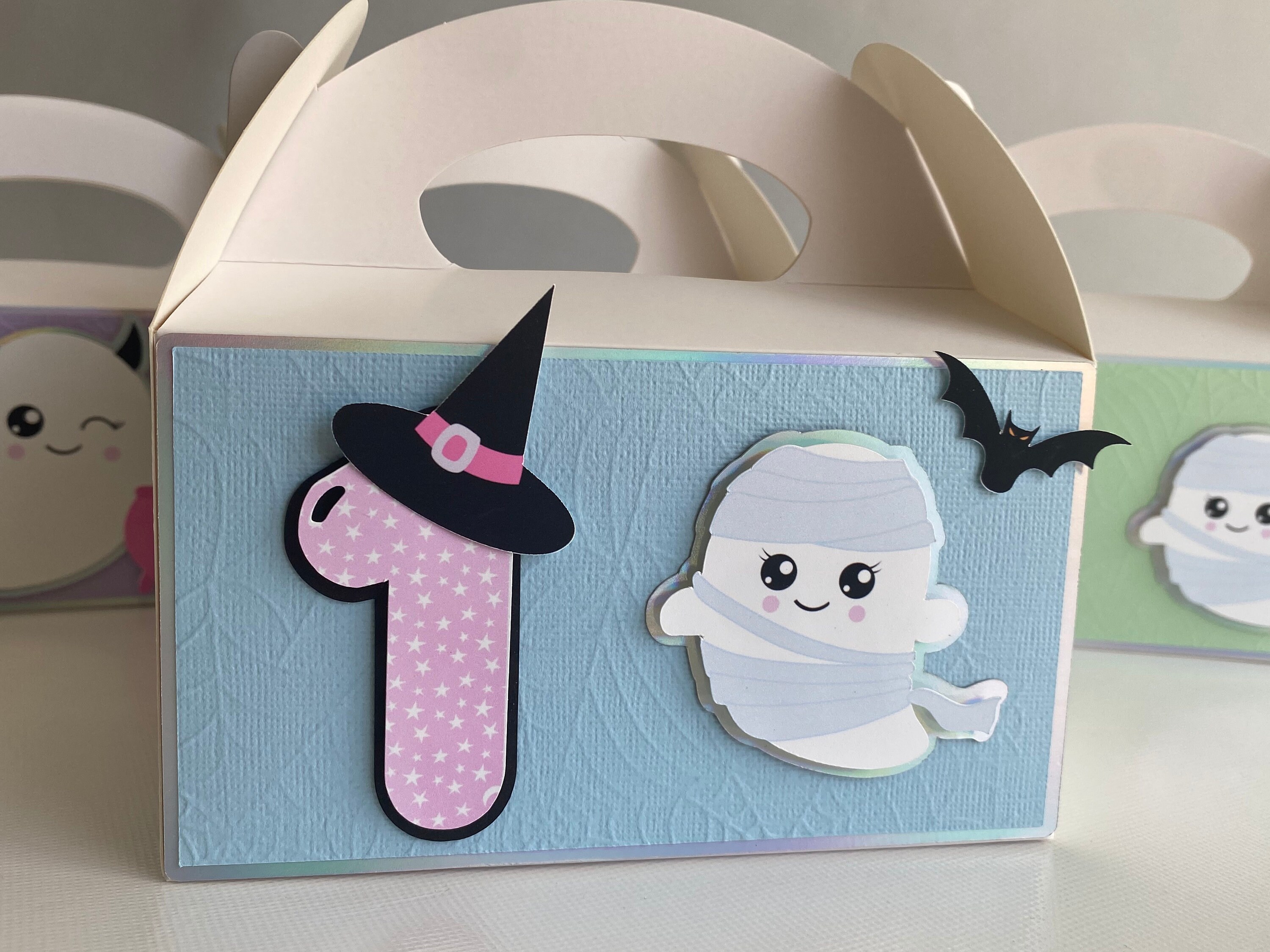 Pink Halloween Birthday Bannerhappy Booday Bannerhalloween - Etsy