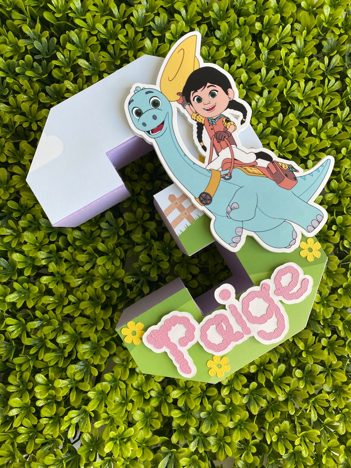 Dino Ranch Birthday Door Signdino Ranch Theme Decorations - Etsy