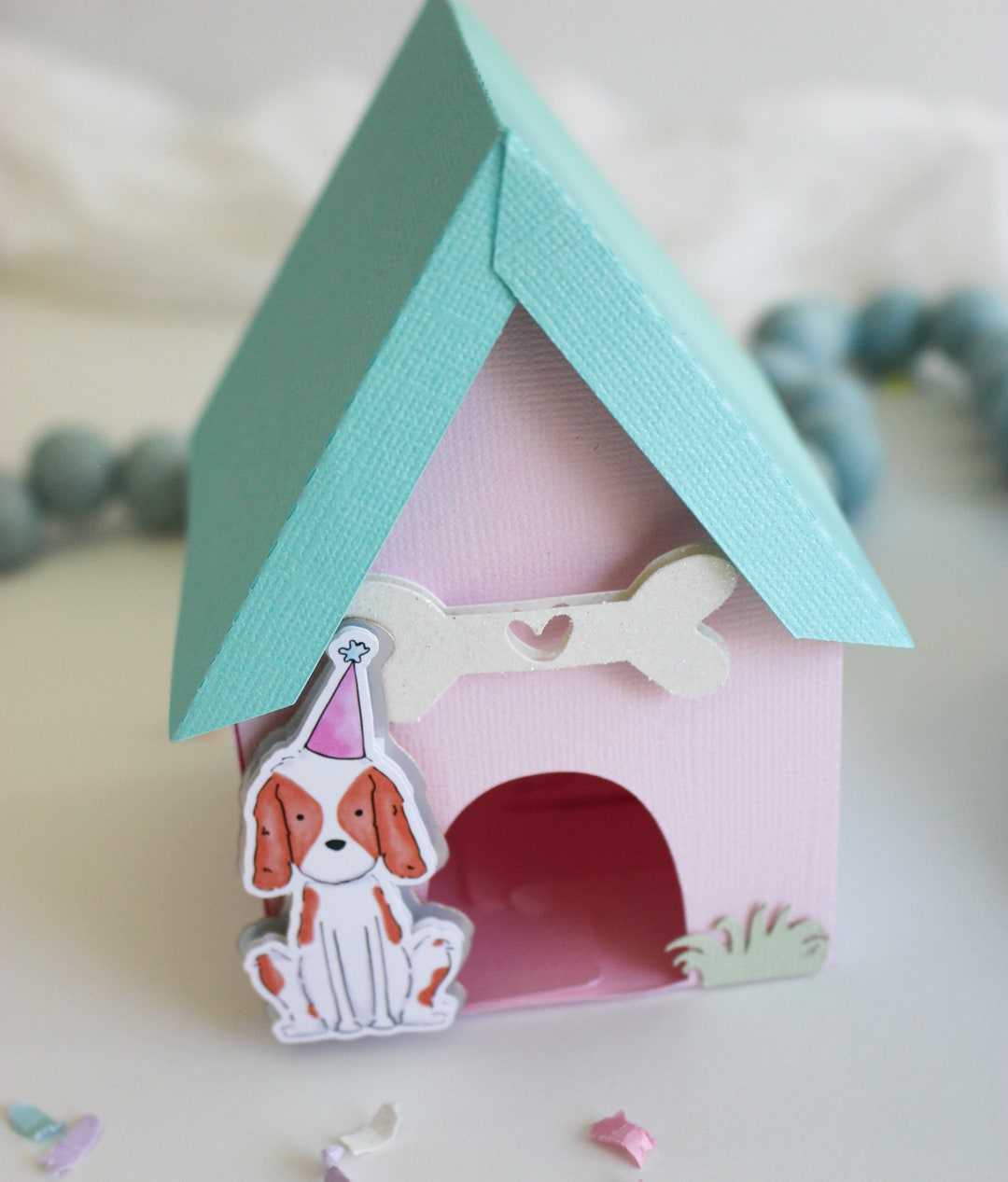 Puppy House Treat Box |dog House Box Puppy Theme|puppy Party ...