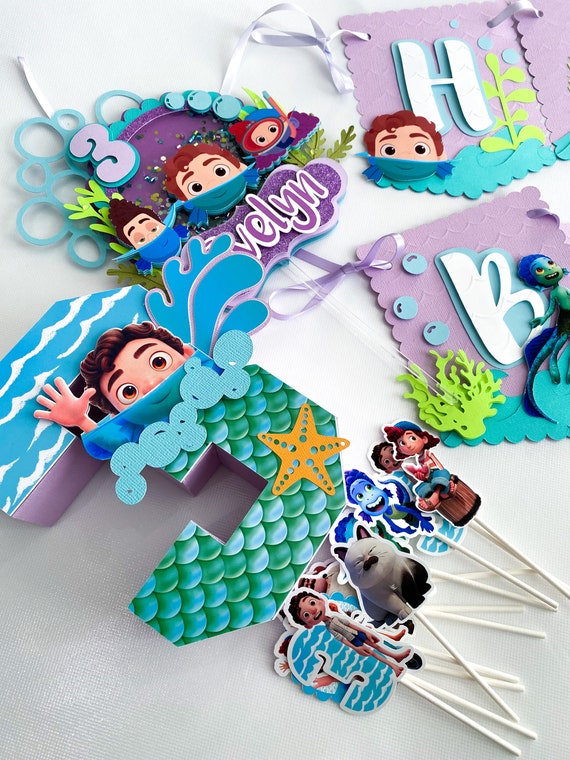 Luca Girls Birthday Party Package Luca Party Decor Package - Etsy