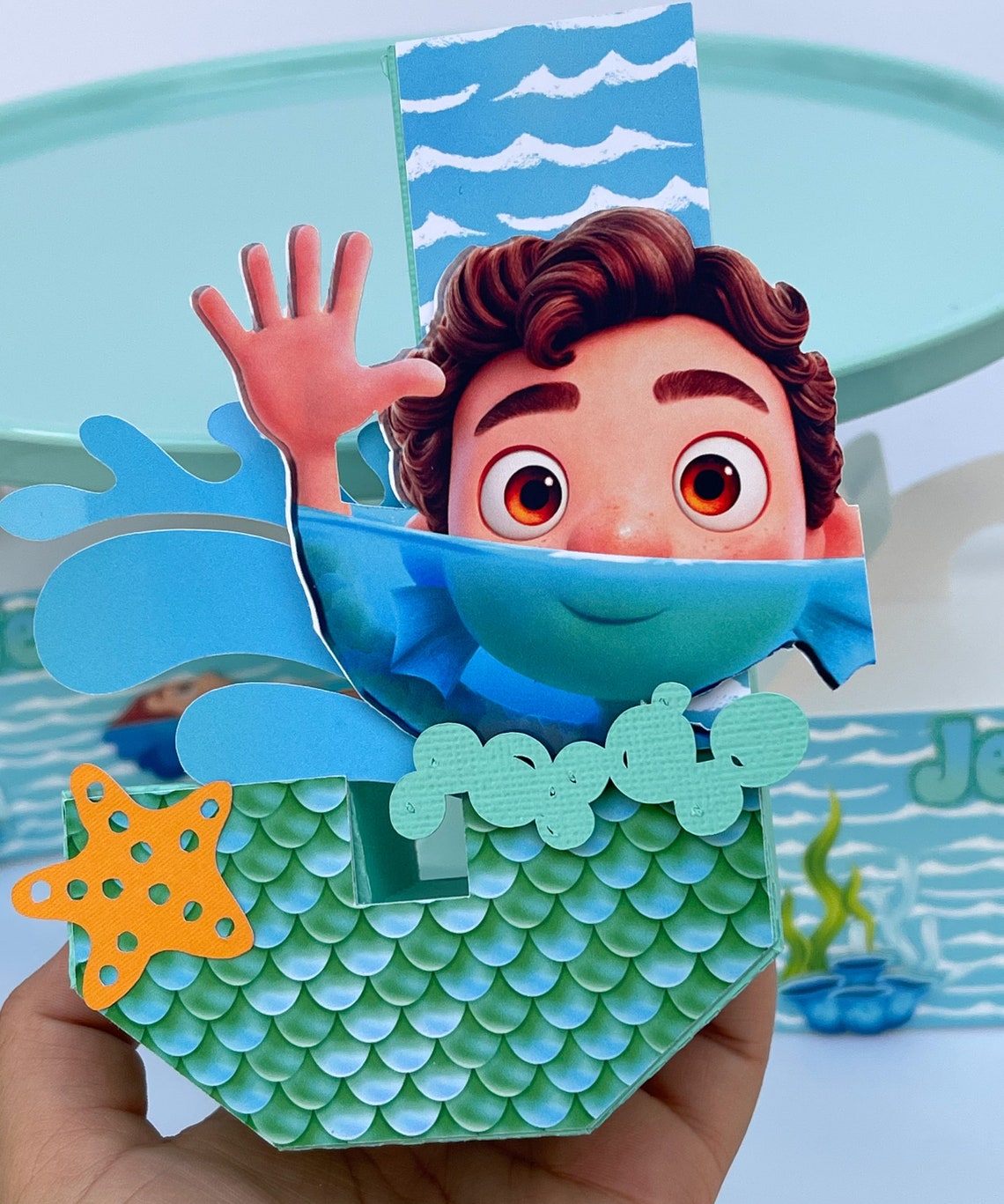 Luca table top letterluca letterluca 3D letter luca | Etsy