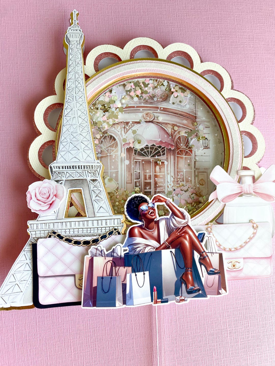 Fashionista Cake Topper|fashion Cake Topper|paris Cake Topper|chic ...