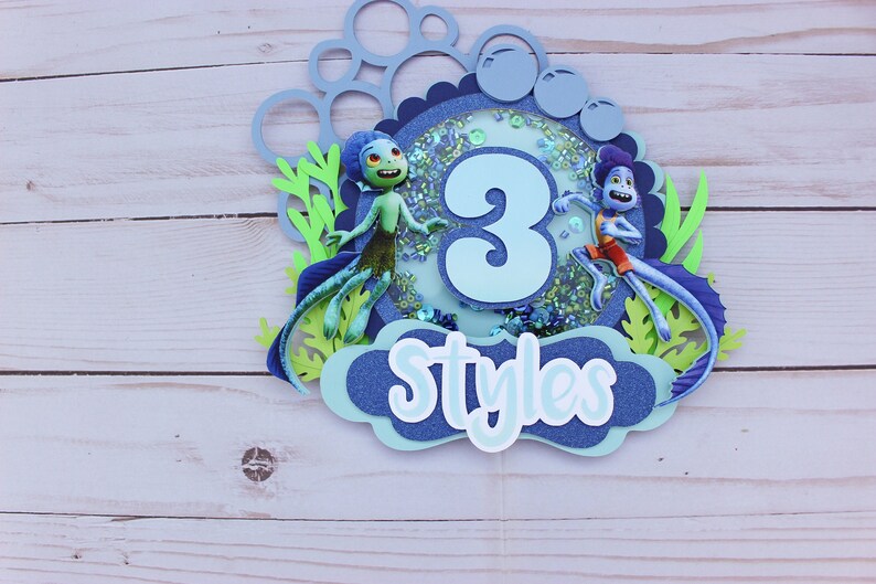 Disney Luca Shaker Cake Topper/Luca movie/ Custom Luca | Etsy