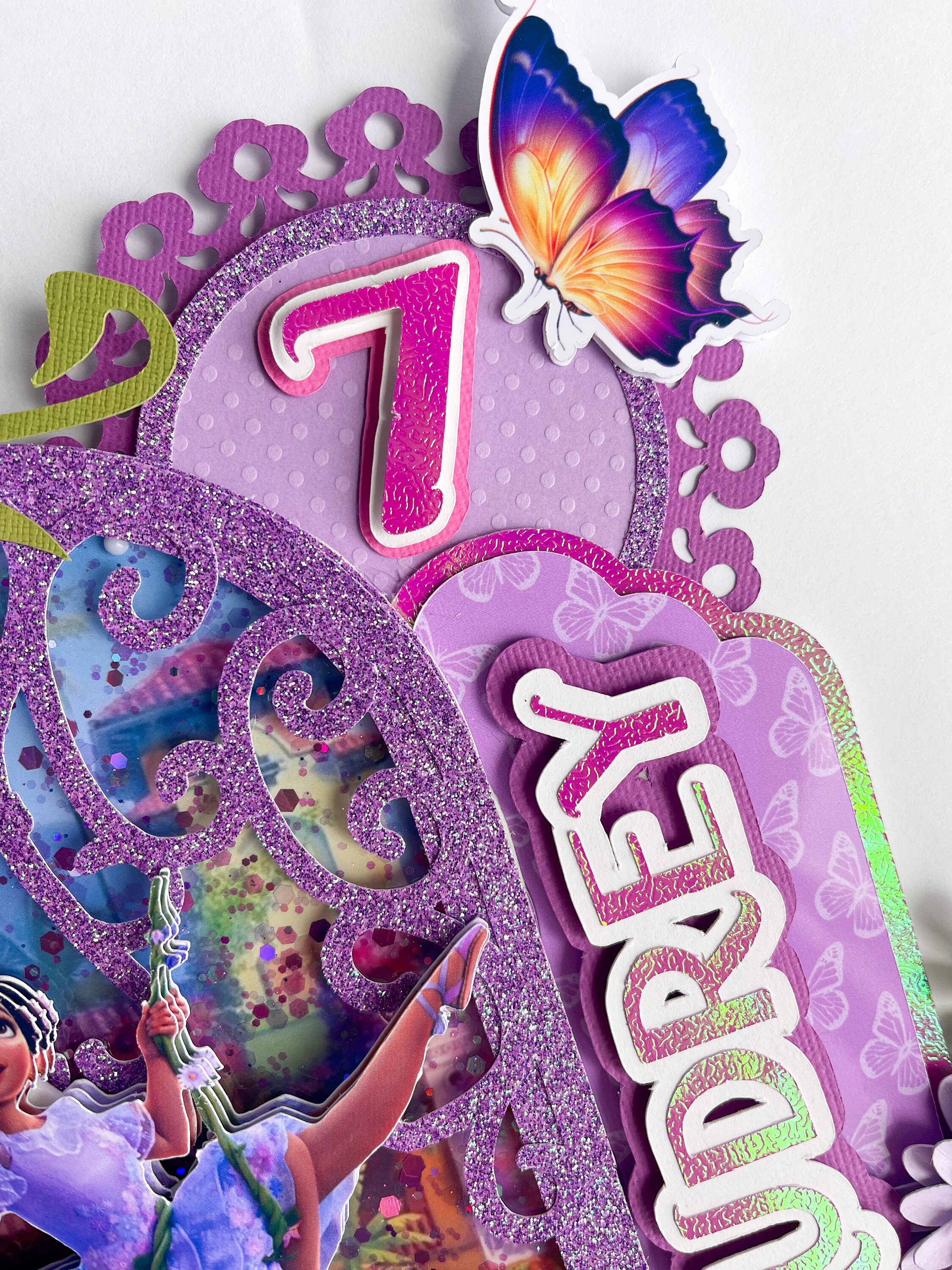 Isabella Cake Topper With Lights encanto Cake Topperisabella - Etsy